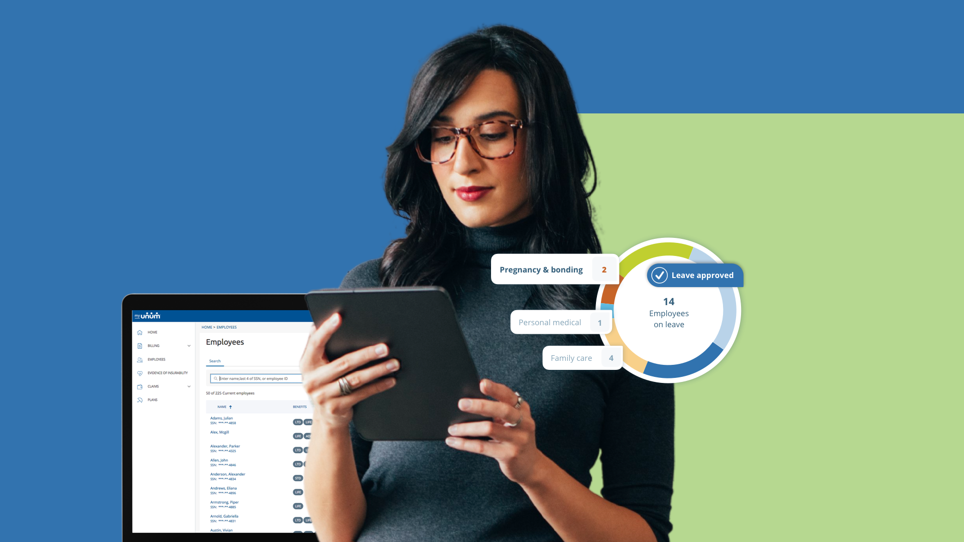 Unum 2023: Better Ways of Taking Care Copy