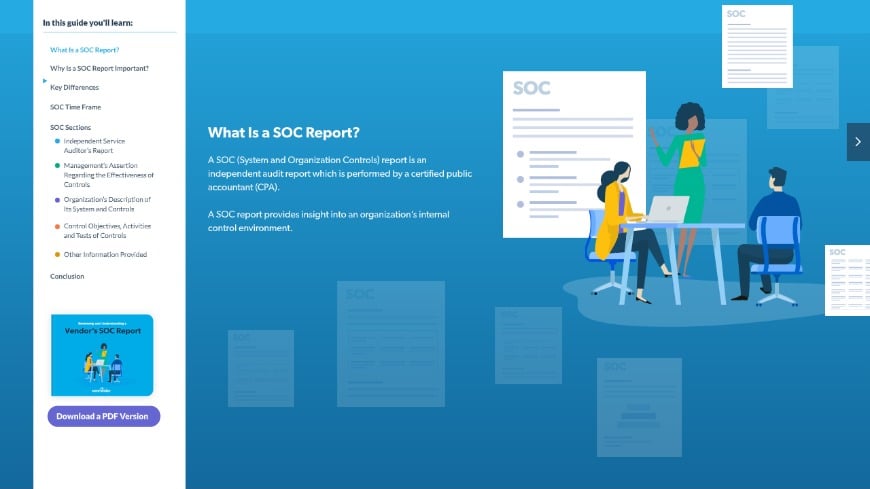 Reviewing and Understanding a Vendor's SOC Report Reviewing and ...