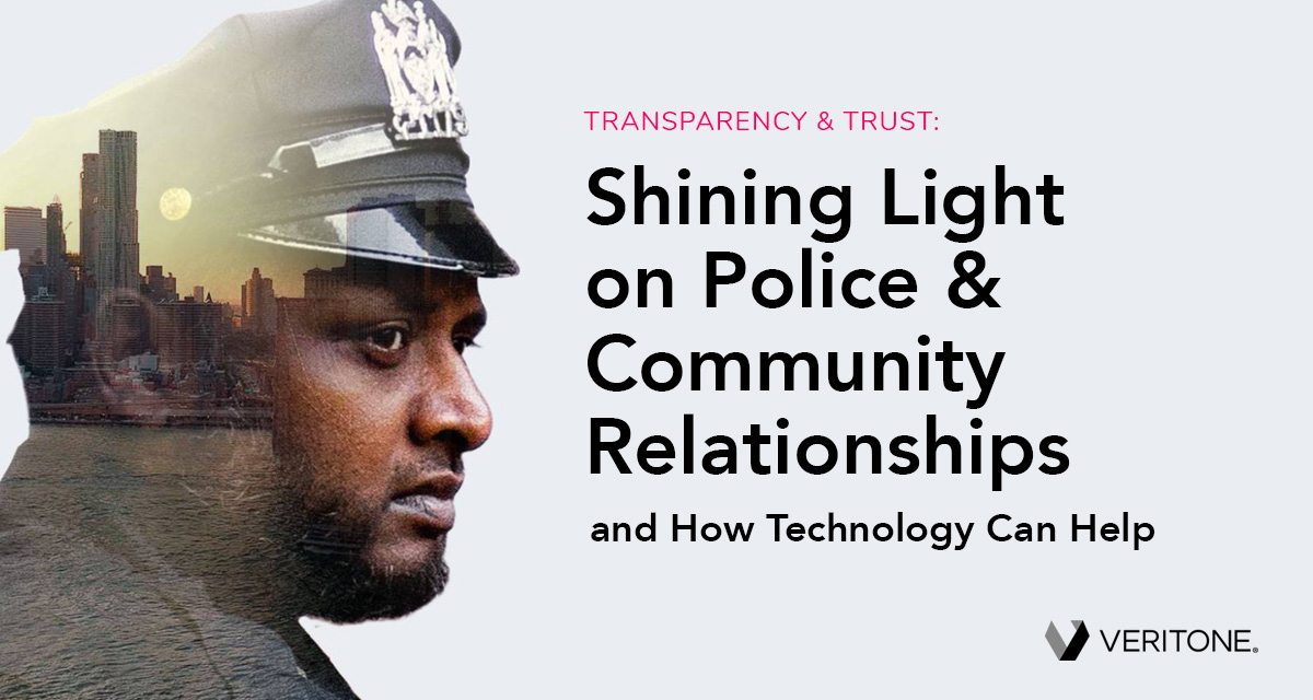 Law Enforcement Transparency & Trust 2021 Report | Veritone