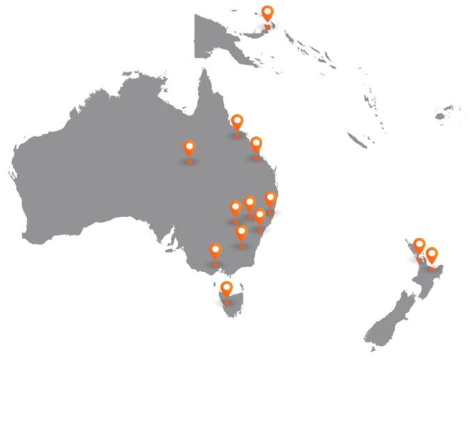 ANZ Interactive Map