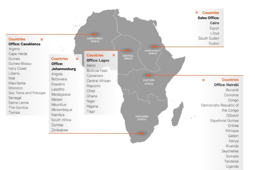 AFRICA Interactive Map