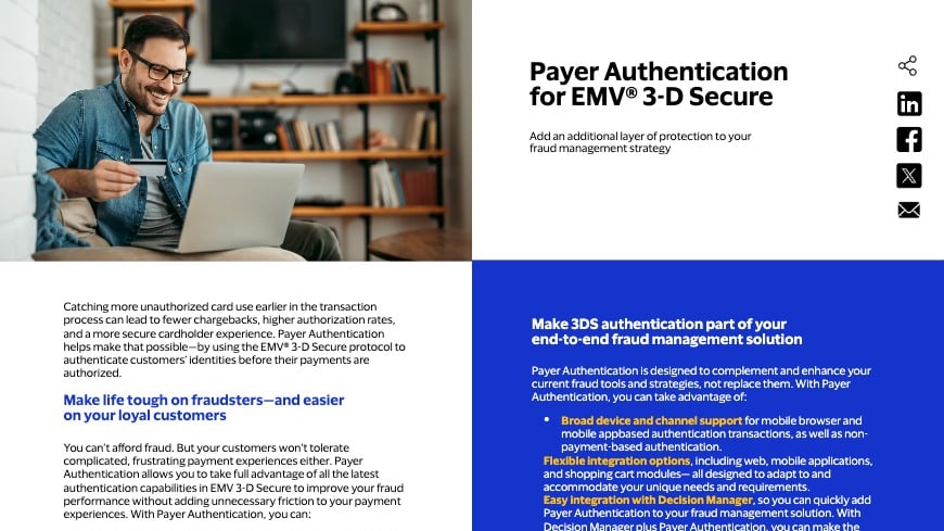 [Datasheet] 2024 Payer Authentication