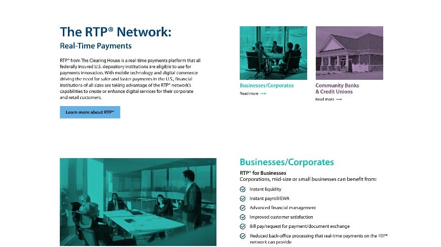 TCH RTP Landing Page