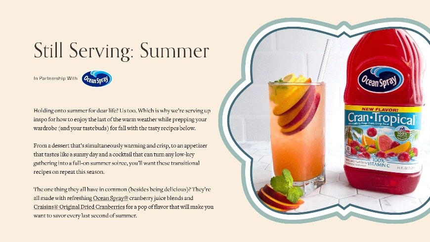 Ocean Spray - Summer 2021