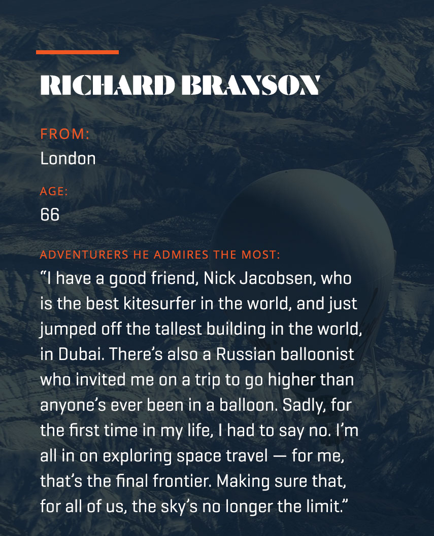 Mens Journal - 25 Most Adventurous Men: The Round Table