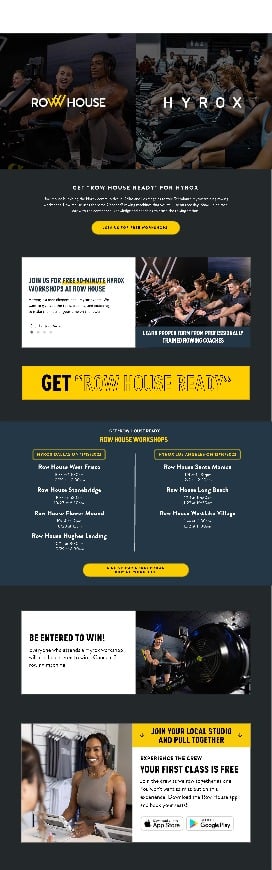 Row House x Hyrox Row House x Hyrox