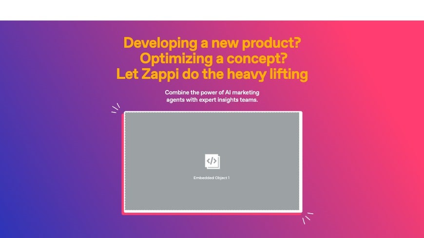 Marketing agents Zappi at TMRE